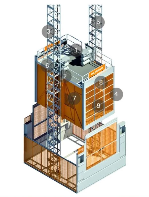 Alimak Mammoth Range - Vertikal